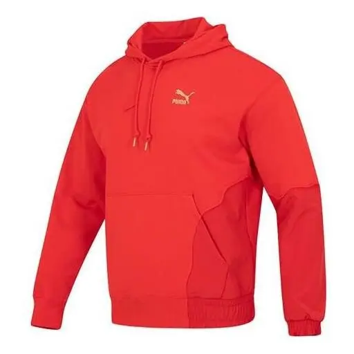 PUMA Cny Bz Zaozhi Hoodie - Red/gold