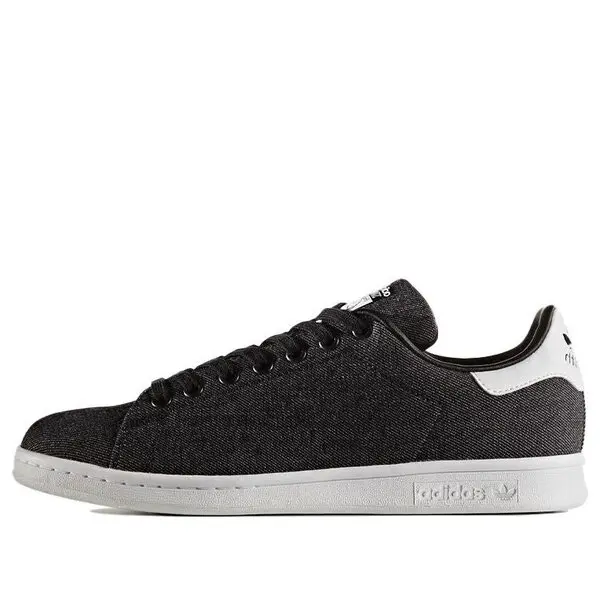 Adidas Originals Stan Smith Denim Sneakers - Black