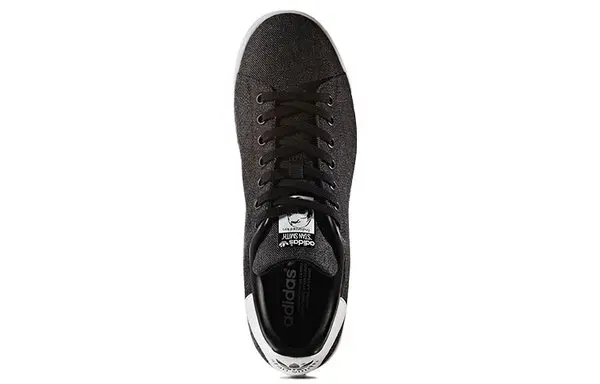 Adidas Originals Stan Smith Denim Sneakers - Black