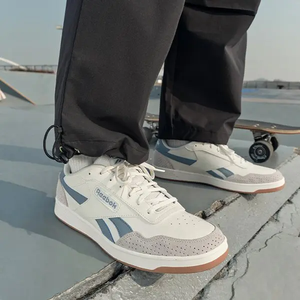 REEBOK Court Advance Sneakers - Beige/grey/blue