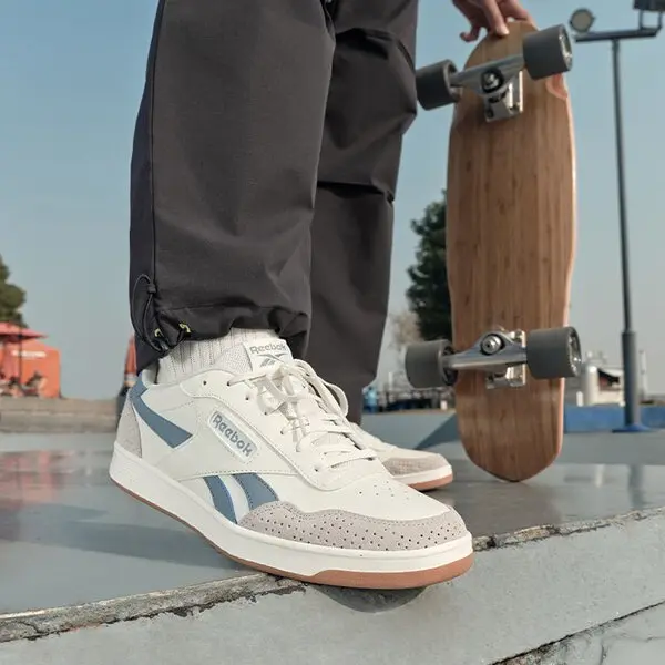 REEBOK Court Advance Sneakers - Beige/grey/blue