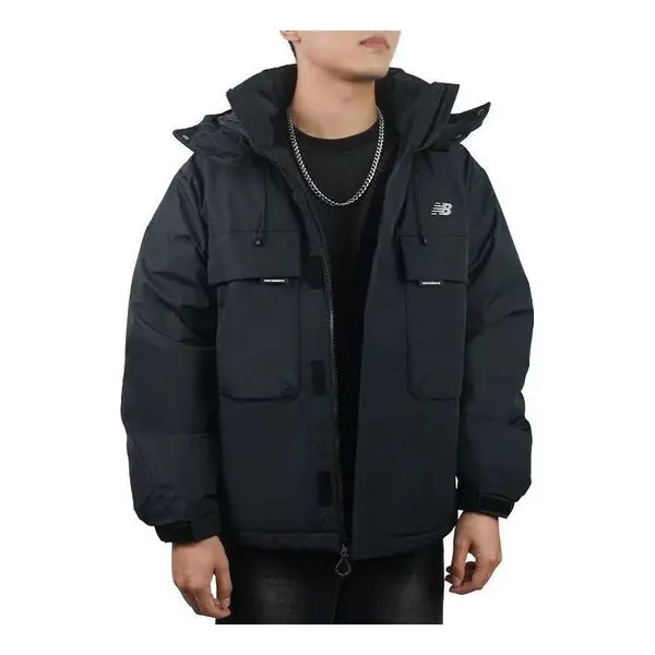 NEW BALANCE Down Puffer Jacket - Black