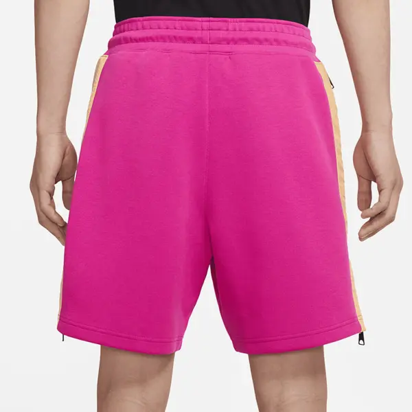 JORDAN Side Zipper Logo Label Lacing Straight Shorts