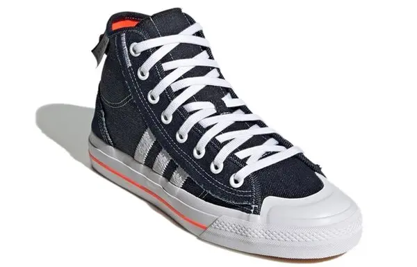 Adidas Nizza Hi Rf Sneakers - Blue/white