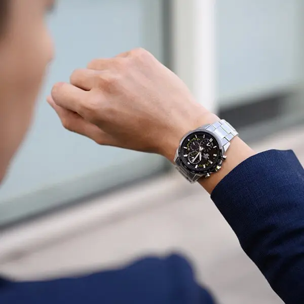 Casio Edifice Solar Powered Chronograph Watch