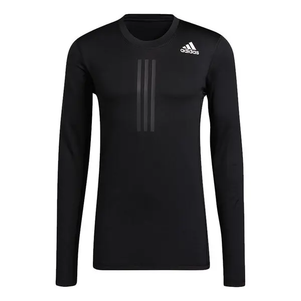 Adidas Tf Turf Warm Ls Casual Sports Long Sleeves Round Neck Black - Default Color