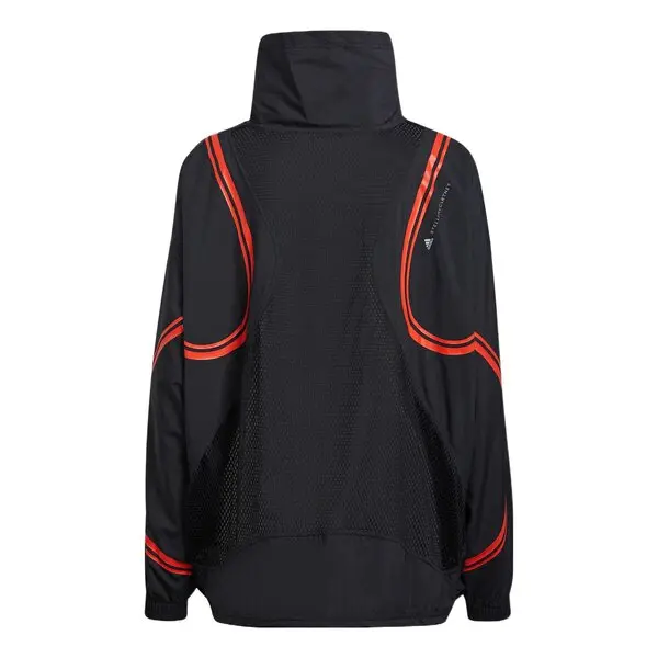 Adidas By Stella Mccartney Truepace Woven Jacket - Black/red