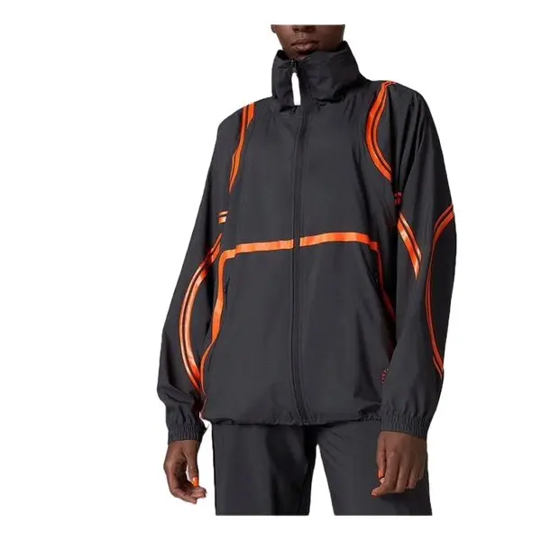 Adidas By Stella Mccartney Truepace Woven Jacket - Black/red