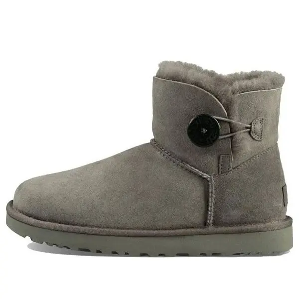 UGG Mini Bailey Button Ii Boots - Grey