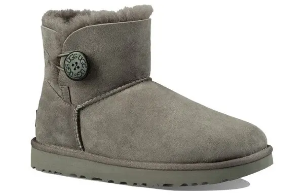 UGG Mini Bailey Button Ii Boots - Grey