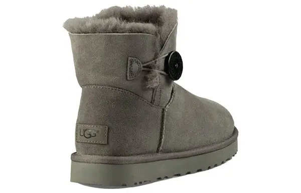 UGG Mini Bailey Button Ii Boots - Grey
