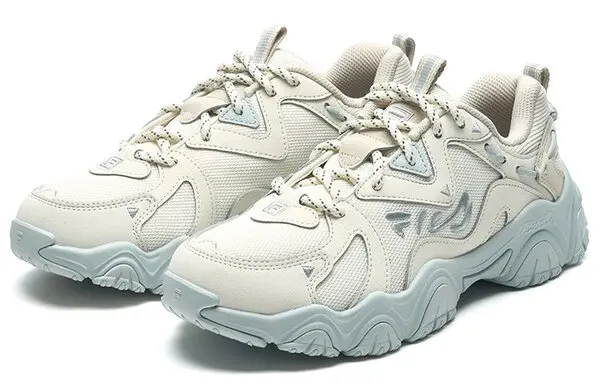 FILA Fluid 4 Athletic Sneakers - White/blue