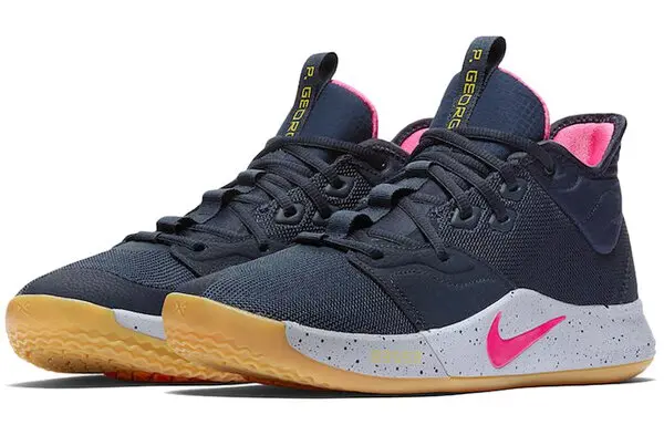 Nike Pg 3 - Black/pink/gray