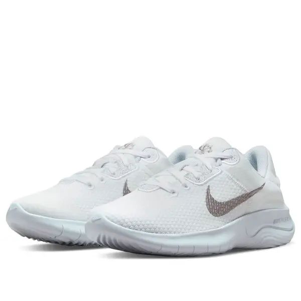 Nike Flex Experience Run 11 Performance Sneakers - White/silver