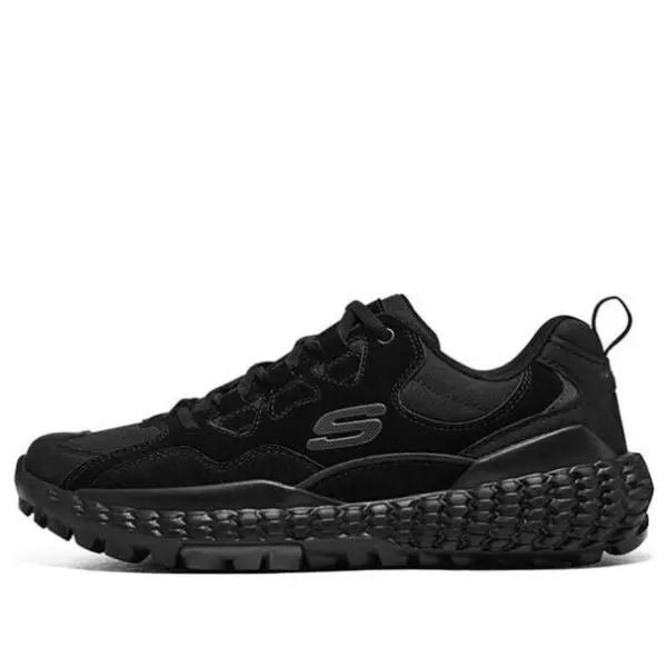 Sketchers Monster Marathon Athletic Lace Up Sneakers - Black