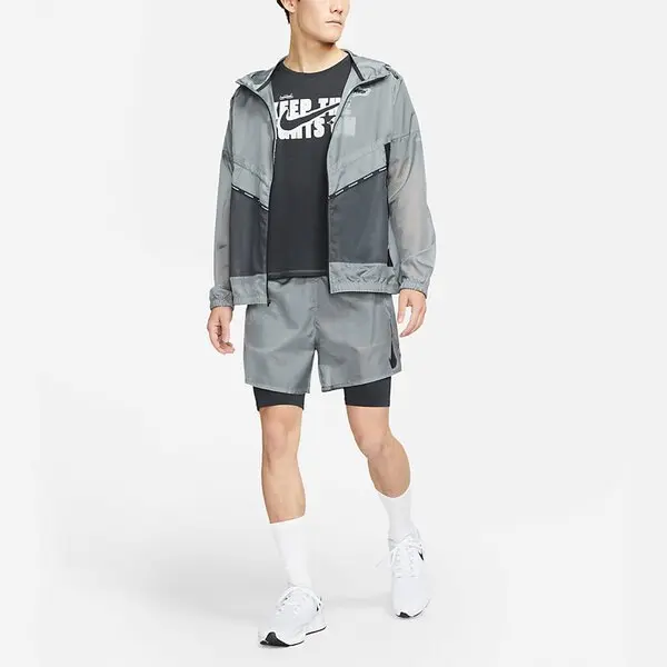 Nike Dri-fit Miler Wild Run Short Sleeve