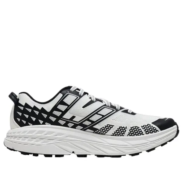 Hoka One One Speedgoat 2 Lace Up Sneakers - Black/frost