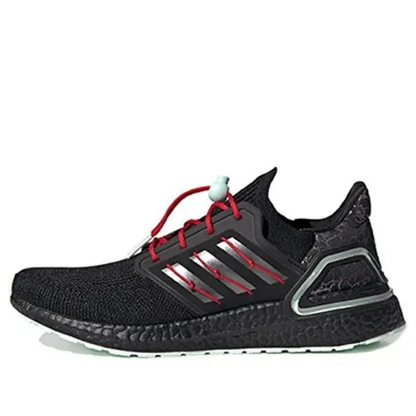 Adidas Ultraboost 20 Athletic Sneakers - Black/red/gray