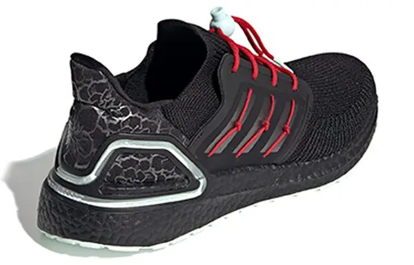 Adidas Ultraboost 20 Athletic Sneakers - Black/red/gray