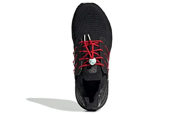 Adidas Ultraboost 20 Athletic Sneakers - Black/red/gray