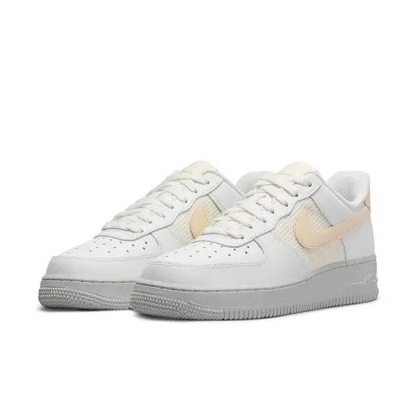Nike Force 1 '07 Ess Cross Stitch Sneakers - White