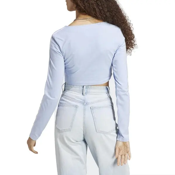 Adidas Adicolor Classics 3-stripes Long Sleeve Cropped Polo