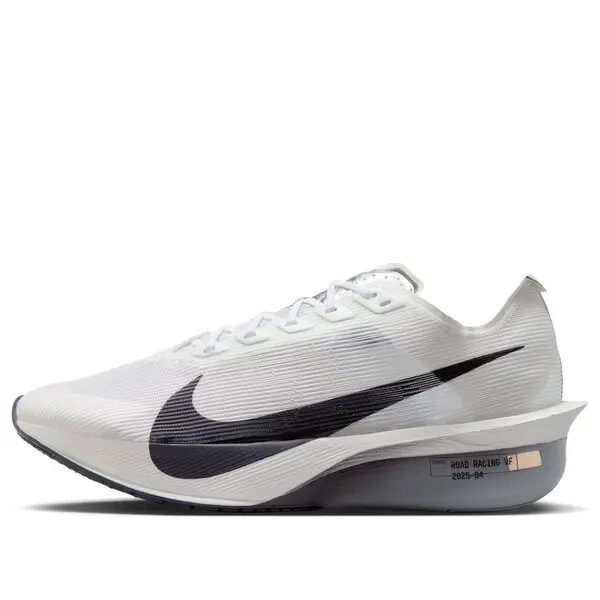 Nike Zoomx Vaporfly 4 Athletic Sneakers - White/gridiron/obsidian Mist