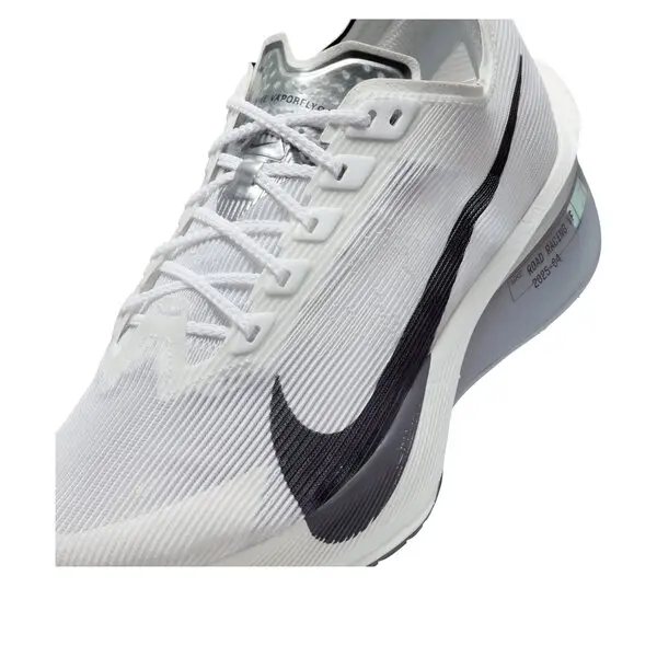 Nike Zoomx Vaporfly 4 Athletic Sneakers - White/gridiron/obsidian Mist