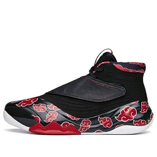 ANTA X Naruto Klay Thompson 6 'akatsuki' High Top Sneakers - Black/red