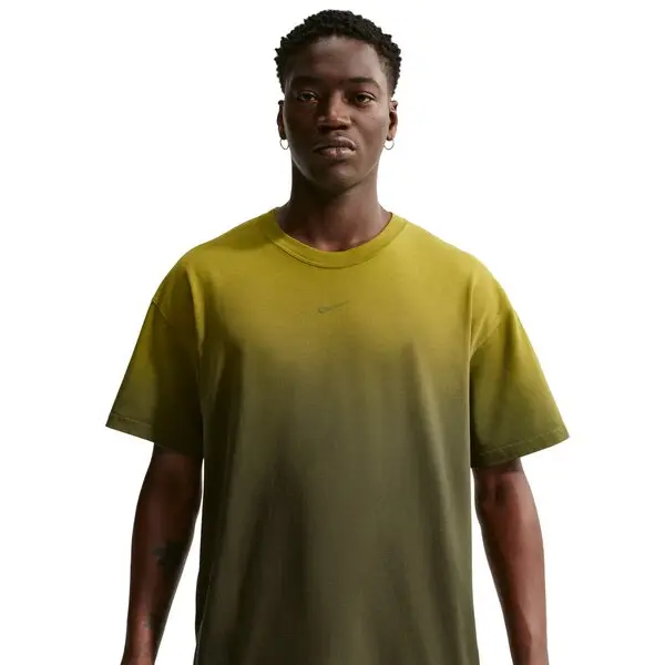 Nike Nocta Fleece Cs T-shirt 'moss Medium Olive - Moss/medium Olive