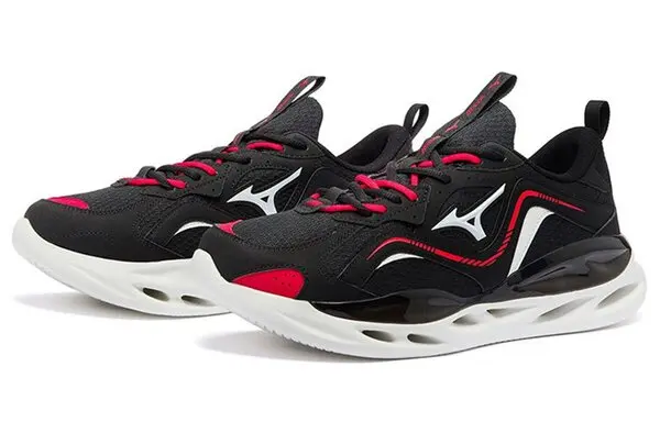 Mizuno Koi 1.5 Athletic Sneakers - Black/red