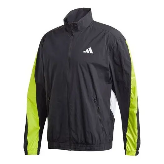 Adidas M Urban Q3 Tt" Track Jacket - Black