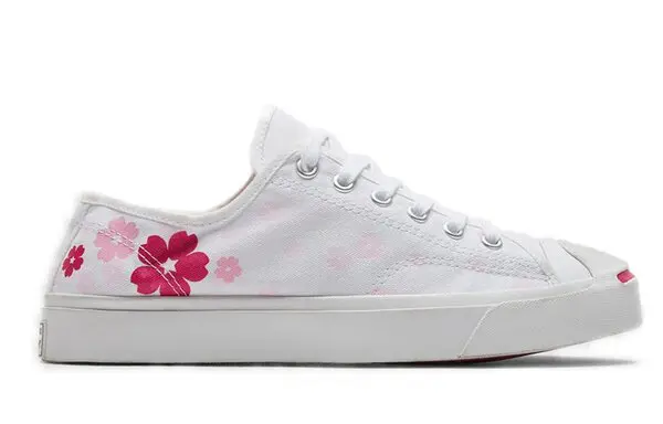 CONVERSE Jack Purcell Floral Print Sneakers
