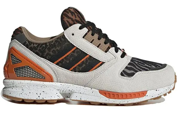 Adidas Atmos X Zx 8000 "animal" Sneakers - Tan