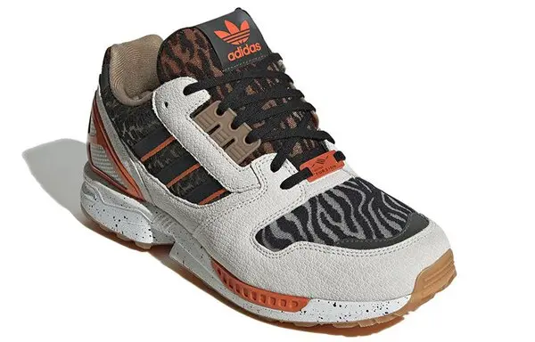 Adidas Atmos X Zx 8000 "animal" Sneakers - Tan