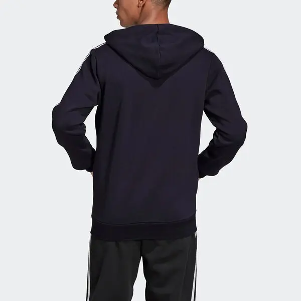 Adidas 3-stripes Full Zip Fleece Hoodie