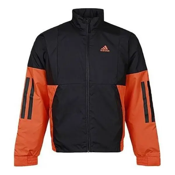 Adidas Back To Sport Lite Thermal Jacket - Black/orange