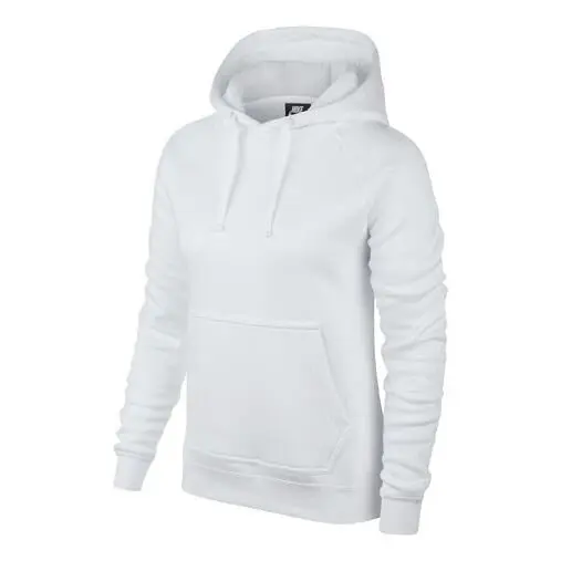 Nike Fleece Pullover Hoodie - White