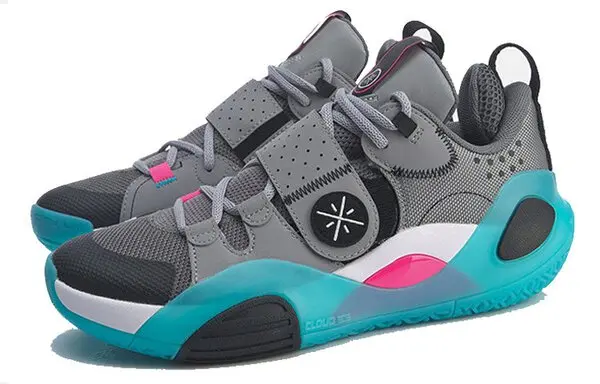 LI-NING Wade All City "tns Team No Sleep" Low Top Sneakers