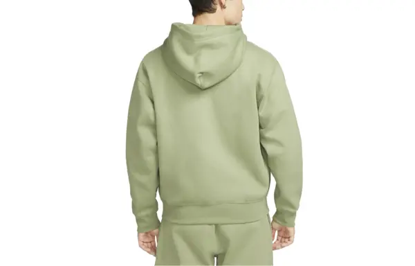 Nike Solo Swoosh Full-zip Hoodie 'oil - Green