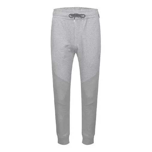 JORDAN Fleece Casual Bundle Feet Sports Long Pants - Gray