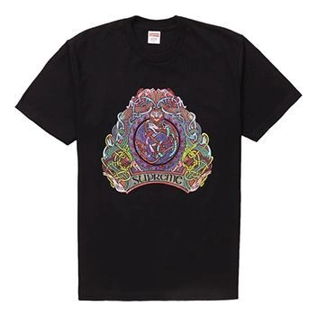 Supreme Ss19 Knot Tee Round Neck Short Sleeve - Black