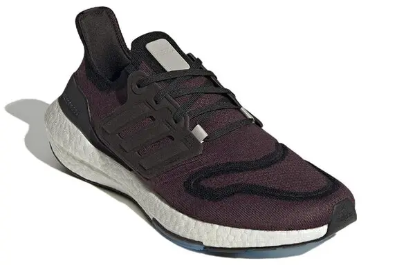 Adidas Ultraboost 22 Athletic Sneakers - Shadow Maroon/core Black/grey