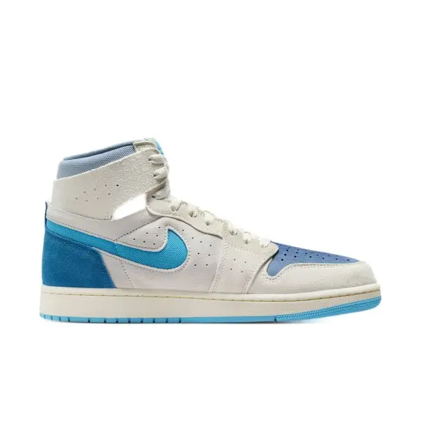 JORDAN 1 Zoom Cmft 2 High Top Sneakers - Blue/white