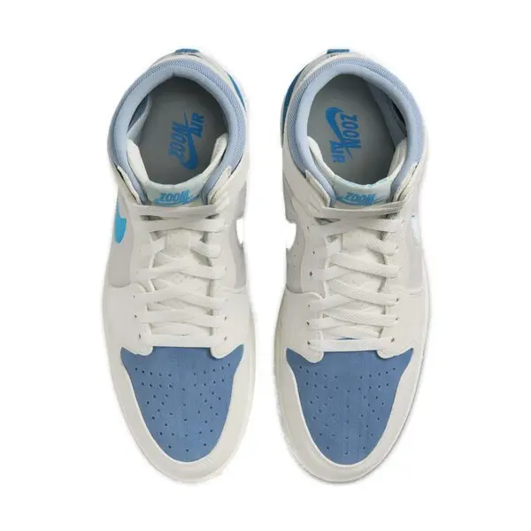 JORDAN 1 Zoom Cmft 2 High Top Sneakers - Blue/white