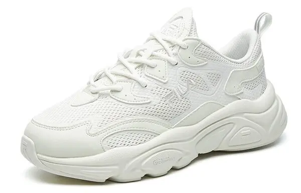 FILA FUSION Triple Snowy White" Sneakers