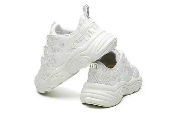 FILA FUSION Triple Snowy White" Sneakers