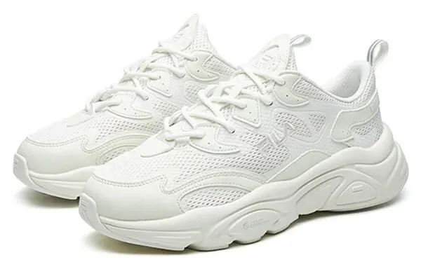 FILA FUSION Triple Snowy White" Sneakers