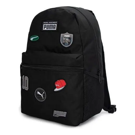 PUMA Patch Backpack - Black