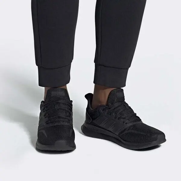 Adidas Run Falcon Low Top Sneakers - Black